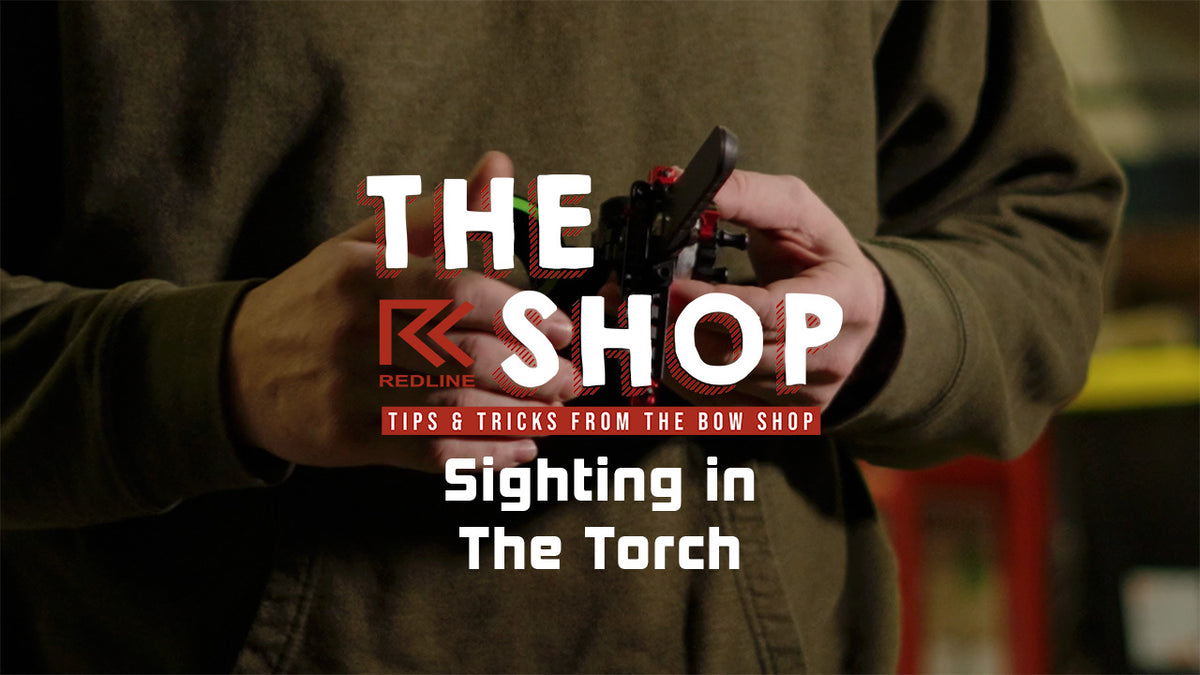 How to Sight in The Torch 2 Pin Slider Bow Sight - Redline Bowhunting